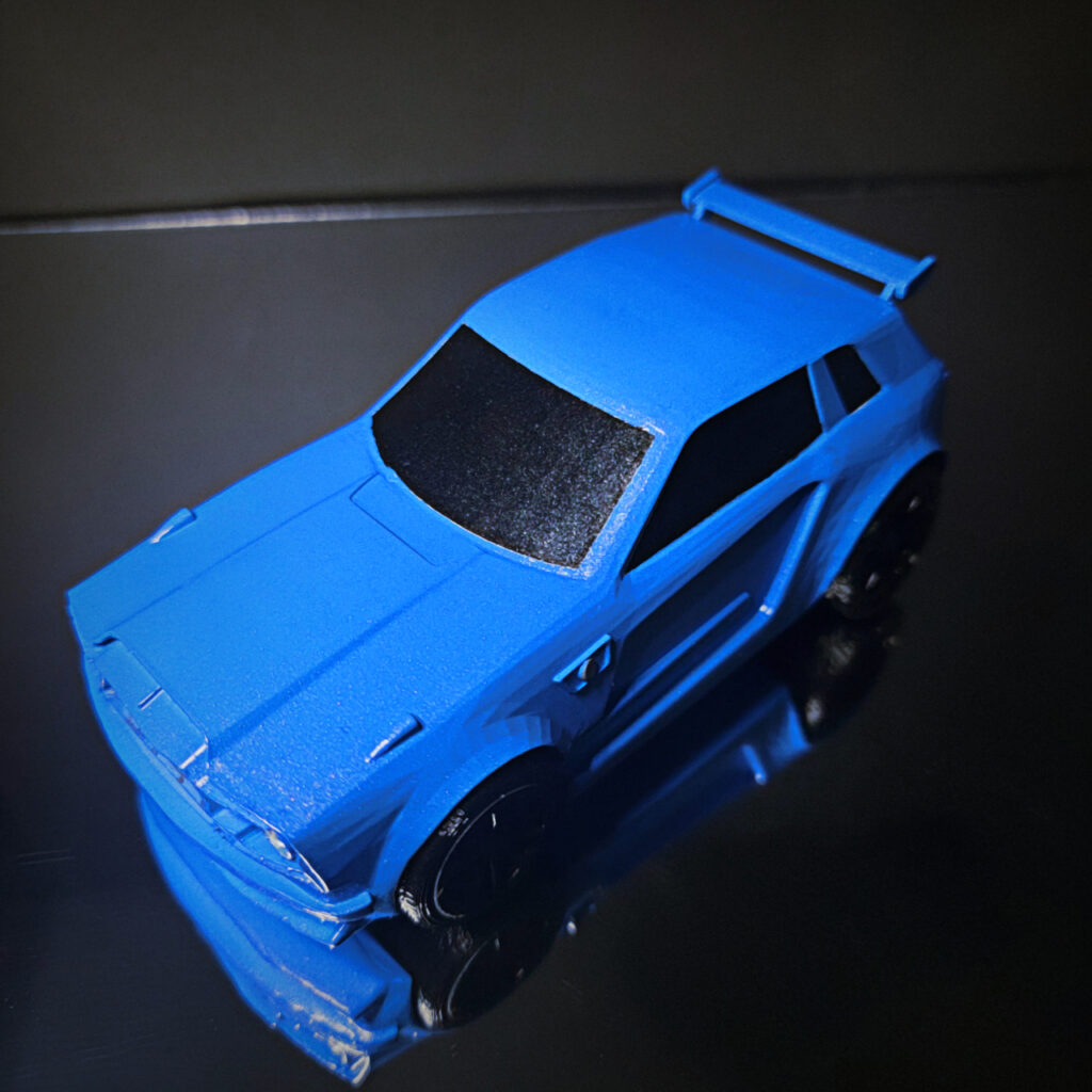 Fennec – Sky Blue Trim – Sky Blue Body – Black Dieci – Dustin 3D Print