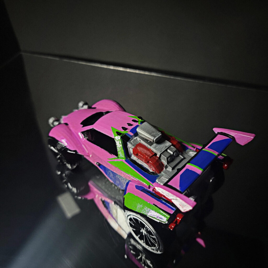 Octane – Black Trim – Pink / Lime Body – Blue Abtruse – Black Dieci ...