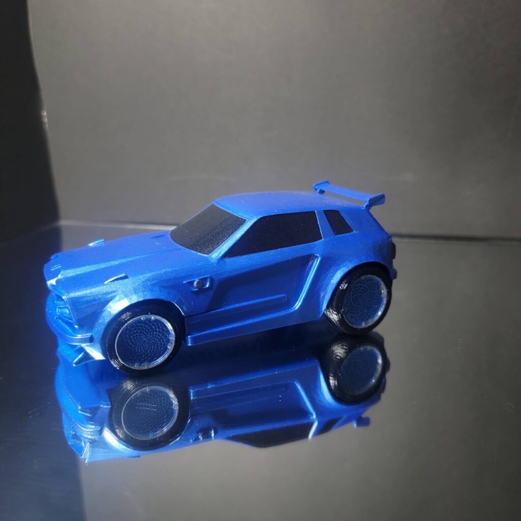 Fennec – Blue Trim – Metallic Blue Body – Blue Zomba – Dustin 3D Print
