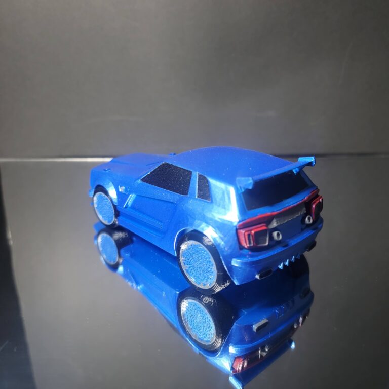 Fennec – Blue Trim – Metallic Blue Body – Blue Zomba – Dustin 3D Print